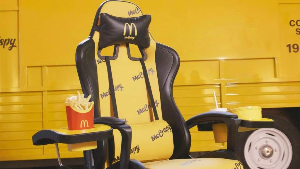 McDonald's onthult McCrispy Gaming Chair