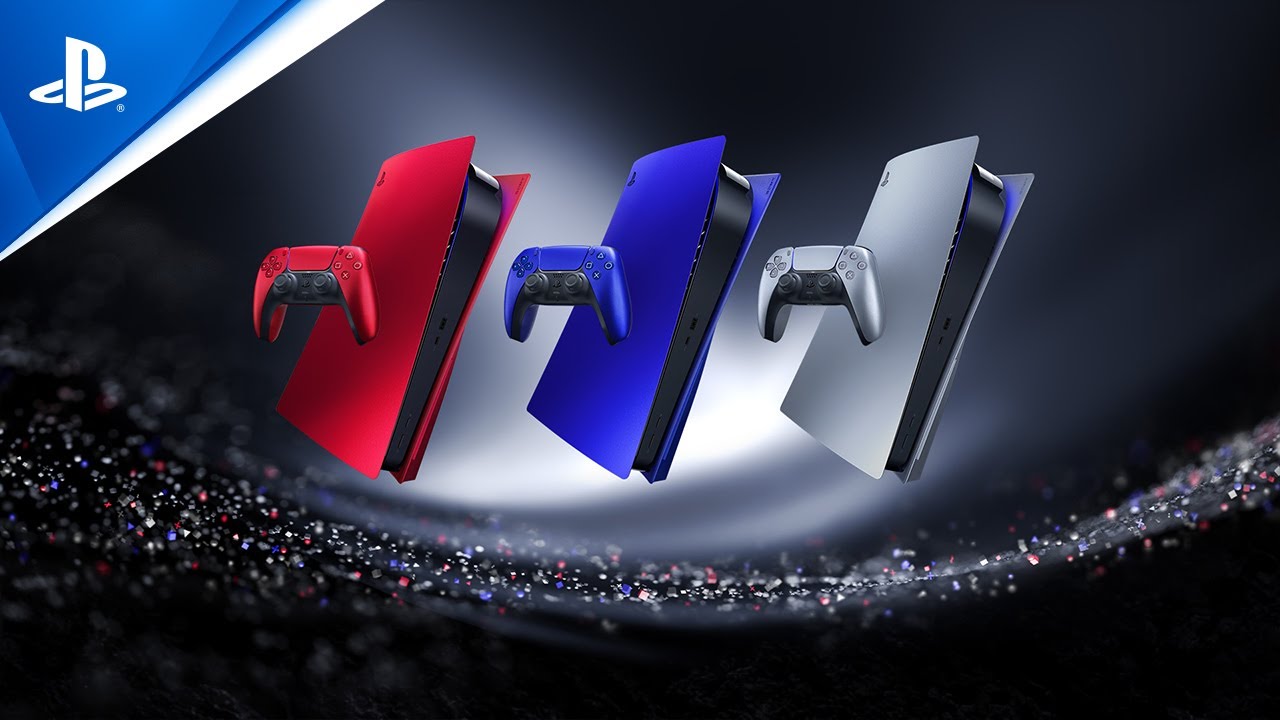 Sony lanceert drie nieuwe metallic kleuren voor de PS5