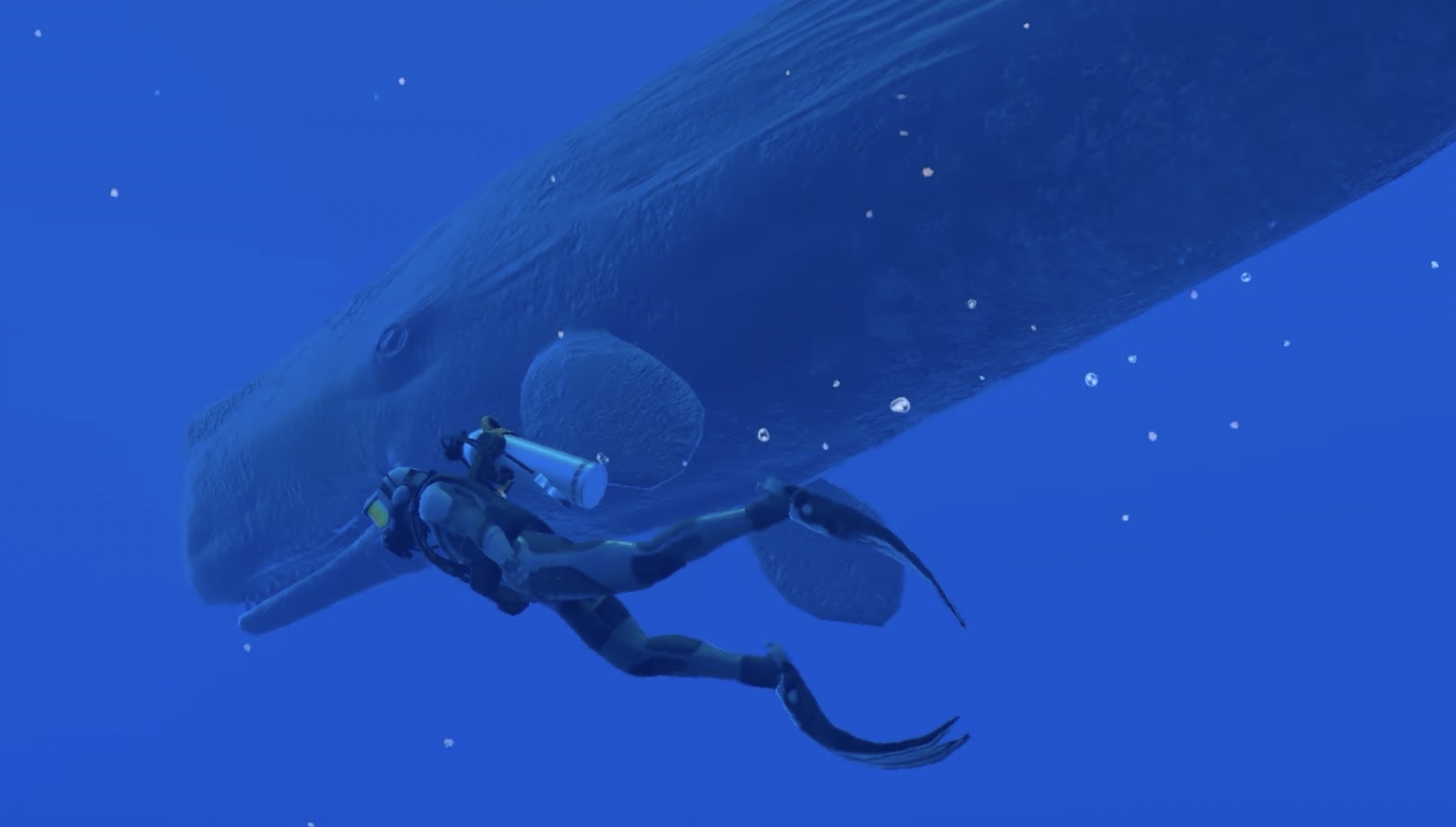 In Endless Ocean Luminous verken je de magische diepzeewereld