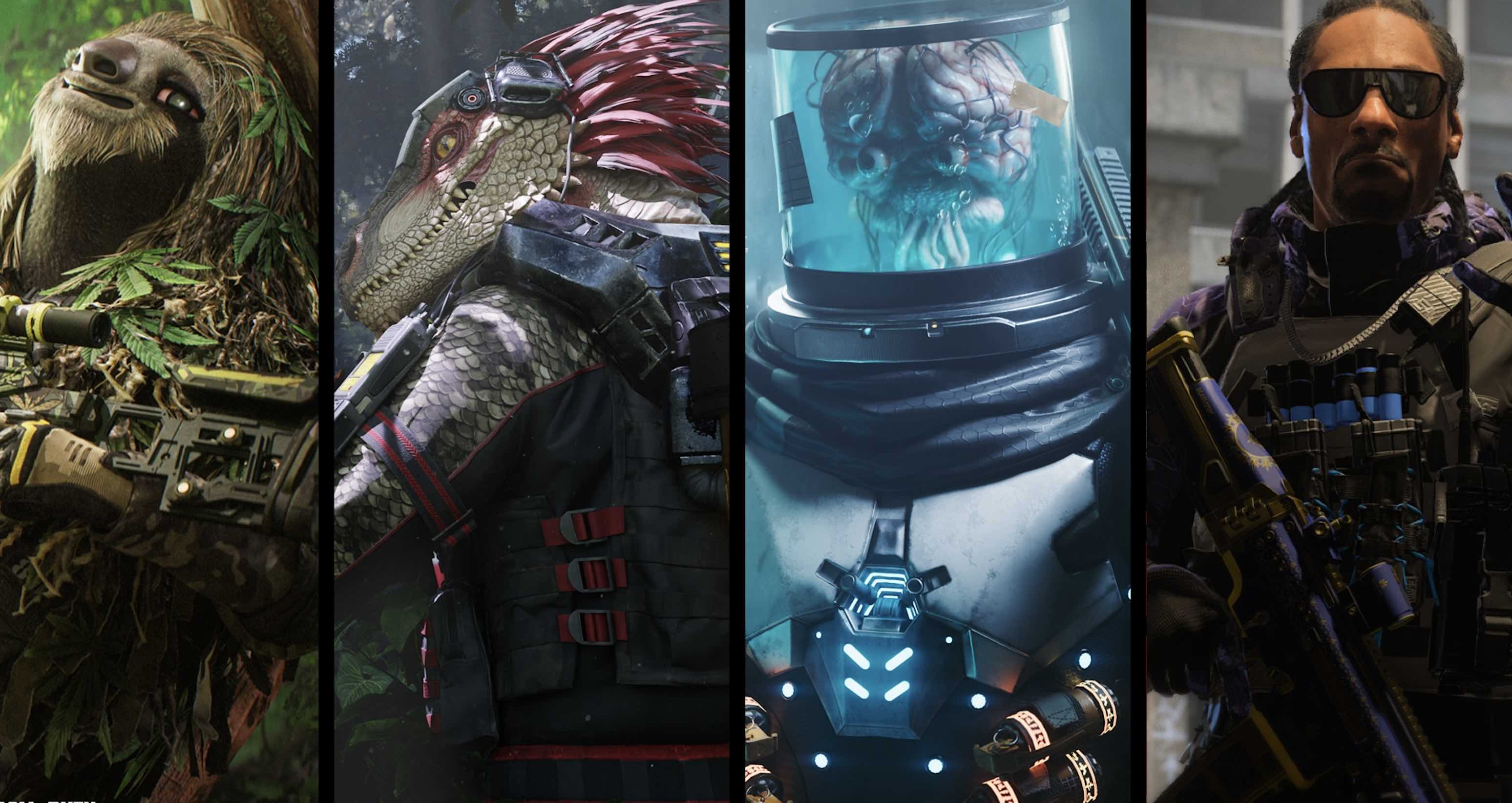 Nieuwe seizoen Call of Duty dropt over-the-top skins