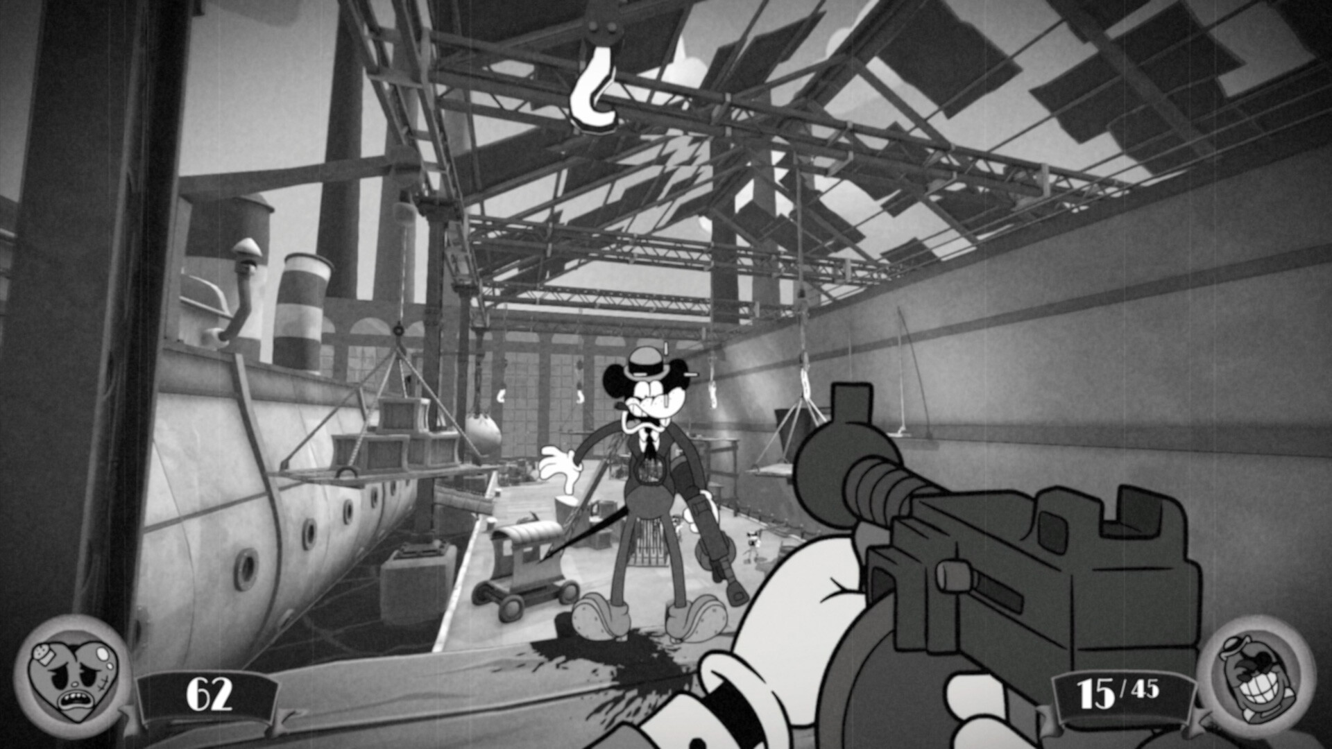 Retro cartoon shooter Mouse toont nieuwe gameplay