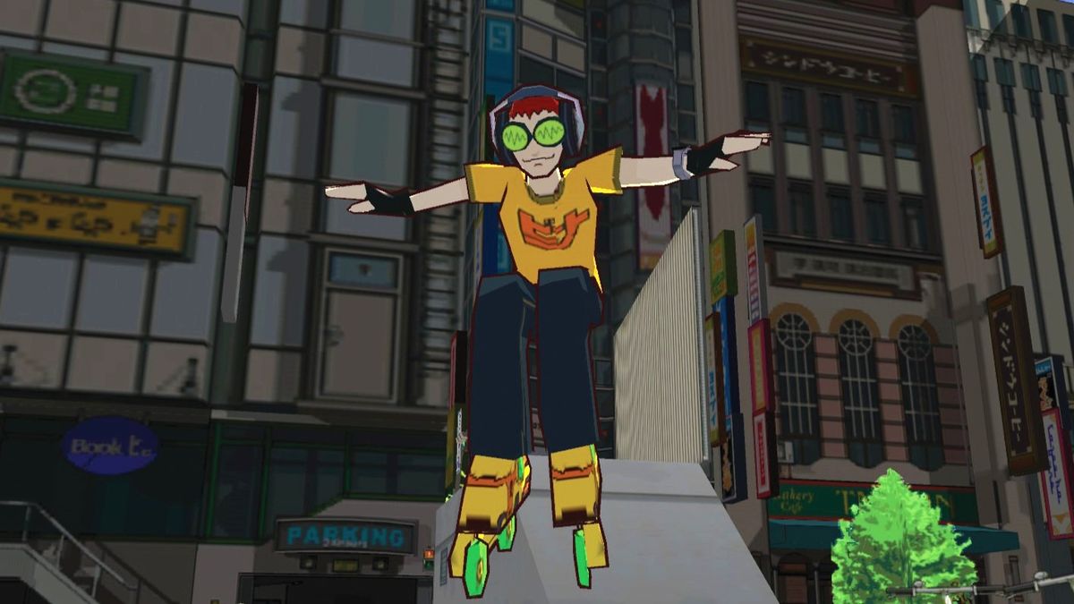 Mogelijke screenshots en video van Jet Set Radio remake gelekt