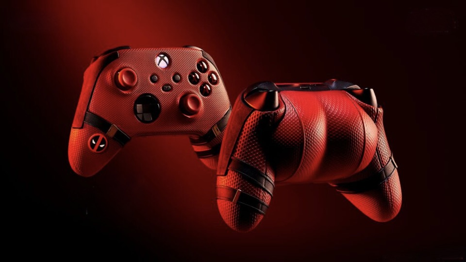 Xbox onthult cheeky Deadpool controller Xbox onthult cheeky Deadpool controller